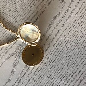 Jewelry | Vintage Gold Tone French Coin Locket Necklace | Poshmark